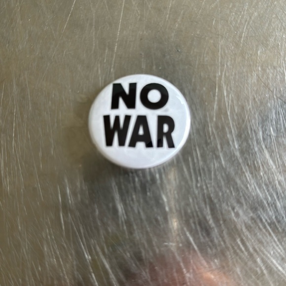Accessories | No War Pin | Poshmark